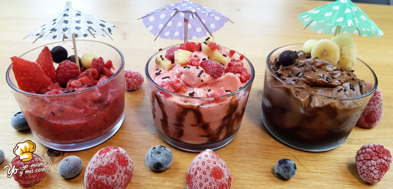 Helado de frutas natural | Yo, yo misma y mis cosas
