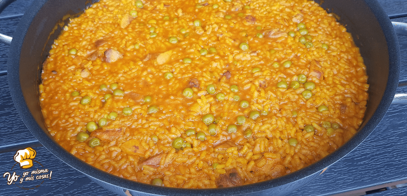 Arroz con pollo y guisantes - Yo, yo misma y mis cosas